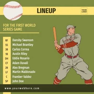 Customize Printable Baseball Templates Online