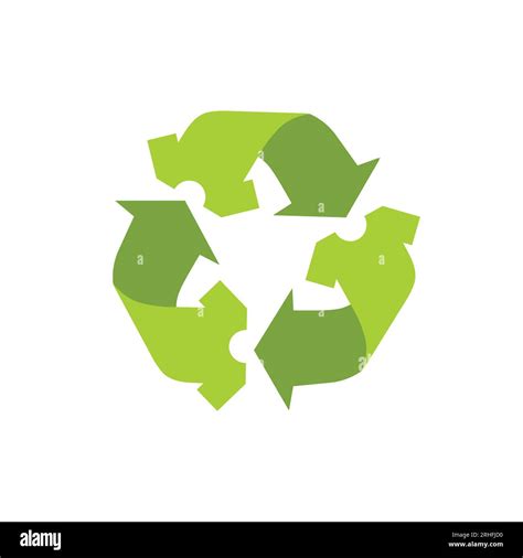 Clothes Recycle Icon Sustainable Fashion Logo Eco Friendly Concept