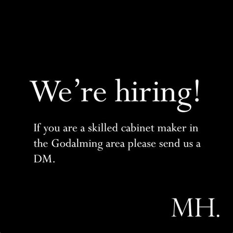 Matthew Holland Ltd On Linkedin Hiring Jobopening Cabinetmaker
