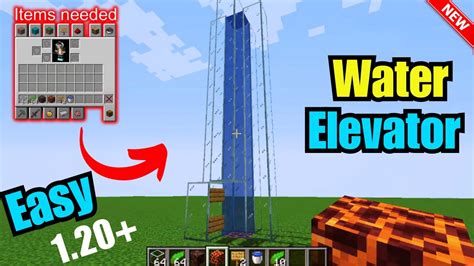 Water Elevator Minecraft Bedrock At Marilyn Stumpf Blog