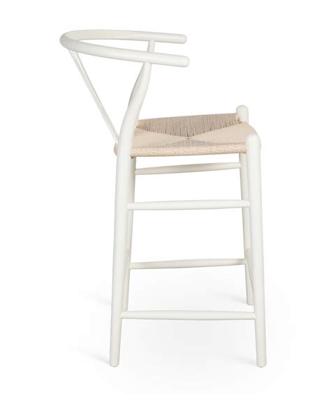 כסא בר Henesi White סטטוס רהיטים