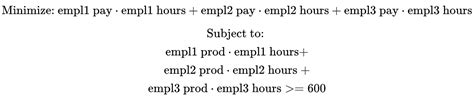Linear Programming Auxiliary Variables Towards Data Science