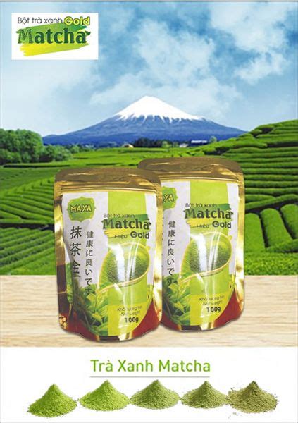 Matcha Gold Bột Trà Xanh Matcha Nhật Bản Túi 500g Cocoa Indochine