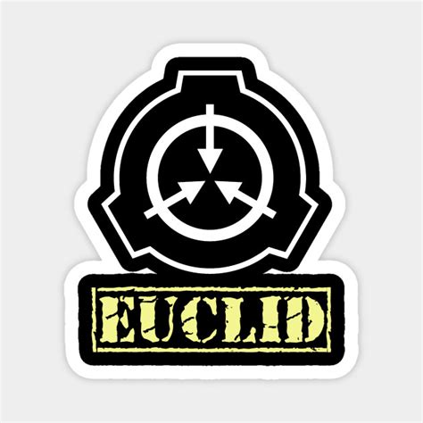 Copy Of SCP Logo Euclid Class Scary Scp Magnet TeePublic