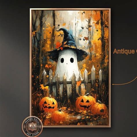 Halloween Canvas Etsy