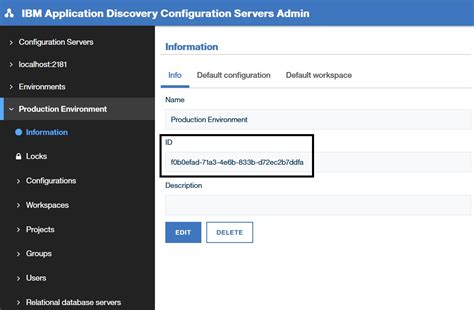 STEP IBM AD Configuration Server Configurations For IBM AD Build Client