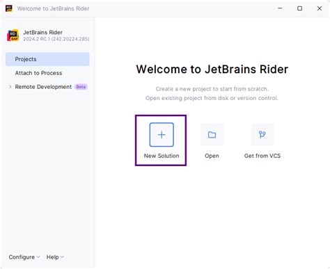 Create An App With Rider
