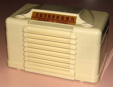 Vintage Setchell Carlson Table Radio Model 427 Big Frog Eyes 1947