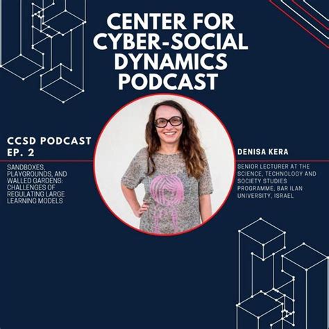 Institute For Information Sciences I2s On Linkedin Center For Cyber Social Dynamics Podcast