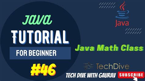 Math Class Functions In Java Pow Sqrt Floor Etc Java Math Class In Hindi Tutorial