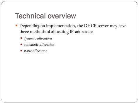 Ppt Dhcp Powerpoint Presentation Free Download Id3194568