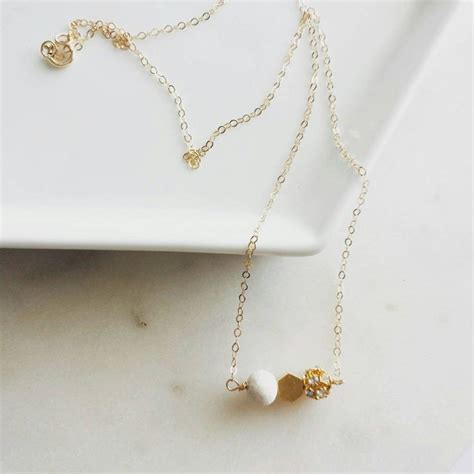 Lava Stone Diffuser Necklace Essential Oil Diffuser Necklace Etsy