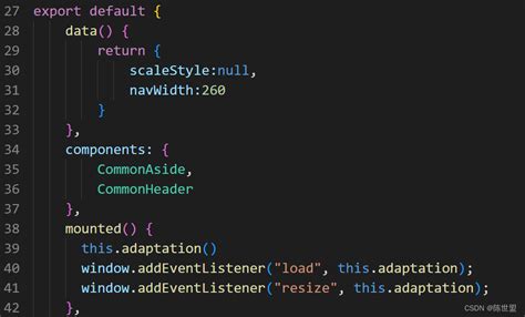 vue js中实现页面缩放与适配策略 csdn博客