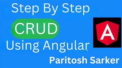 angular crud tutorial application from scratch crudapp angular youtube
