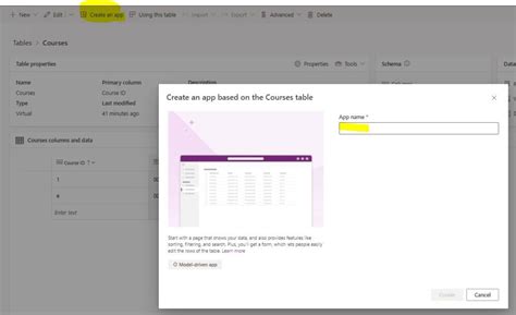 model driven app with sharepoint data source microsoft power platform