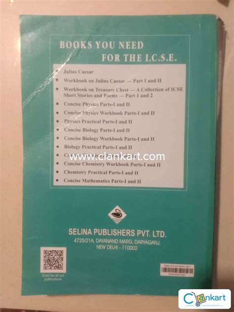 Buy Concise Mathematics Class X Icse Selina Publishers Pvt Ltd
