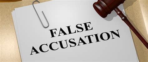 False Accusation