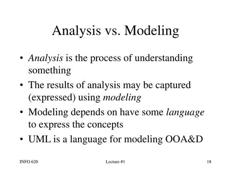 ppt information systems analysis and design overview of ooad uml