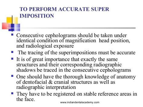 superimposition techniques