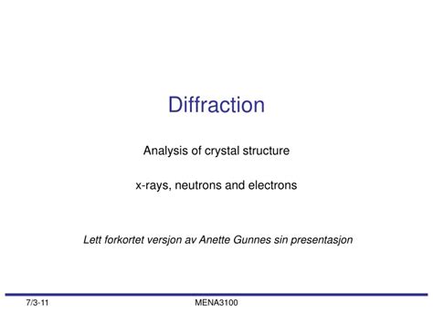 Ppt Diffraction Powerpoint Presentation Free Download Id9431932