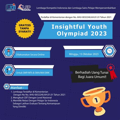 Insightful Youth Olympiad 2023 Lki