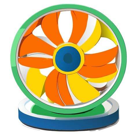 Cooling Fan With Stand Vector Illustration Premium Ai Generated Vector Cooling Fan With Stand Vector Illustration Premium Ai Generated Vector