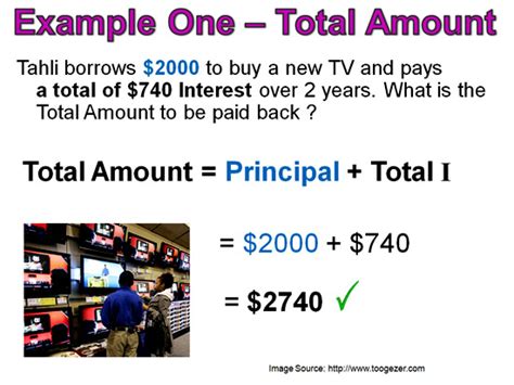 Simple Interest Part Two Passys World Of Mathematics
