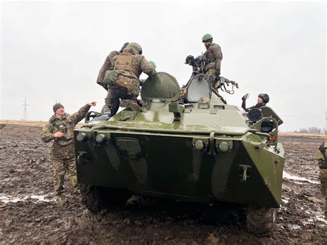 Bakhmut Bound Infantry Assault Troops We Are Holding On Ready For Any Scenario