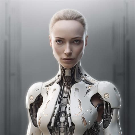 Premium Photo Future Artificial Intelligence Female Robot Models Designs
