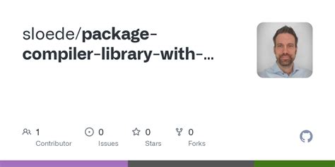 GitHub Sloede Package Compiler Library With Preferences