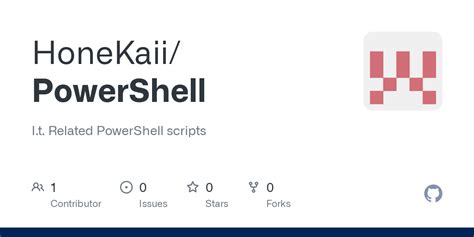 Github Honekaiipowershell It Related Powershell Scripts