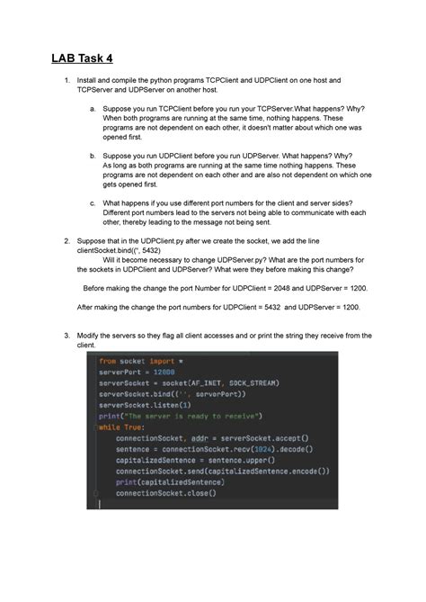 netfun lab 4 week 4 tutorial activity with screenshots attached