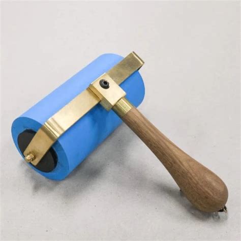 Brass Flat Back Brayer Melbourne Etching Supplies