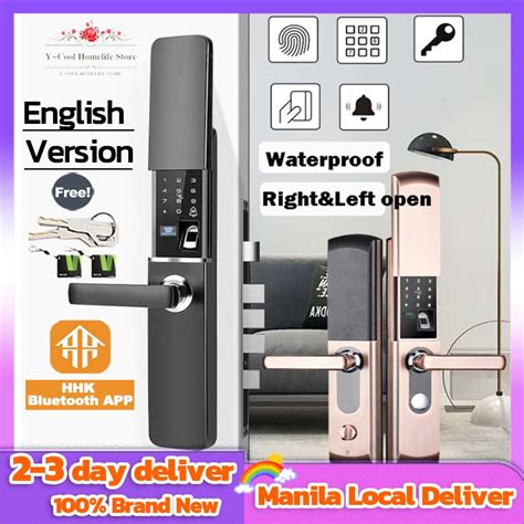 Security Fingerprint Door Lock Digital Code Touch Password Keypad Card