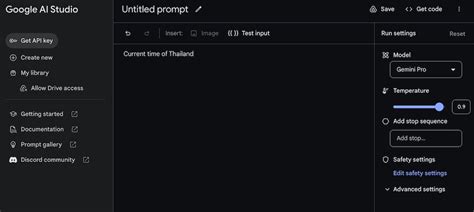 สวสด Gemini Pro มาลองเขยน code กนนดนง