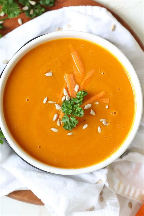 Slow Cooker Carrot Soup Tasty Oven