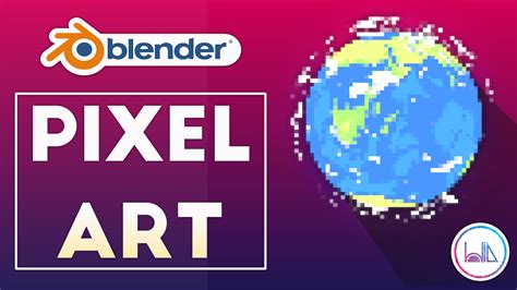 How To Animate A Stylized Pixel Planet In Blender 28 Blendernation