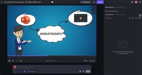 rishu kumar ️ on linkedin need to review and give feedback on videos