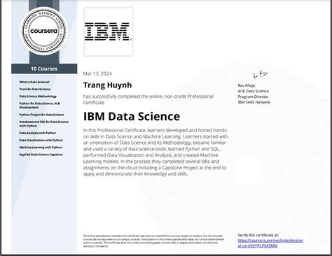 Ibmdatascience Datascience Certification Dataanalysis