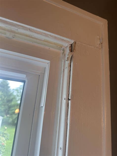 How Can I Fix My Window Trim After Having New Windows Installed Home Improvement Stack Exchange
