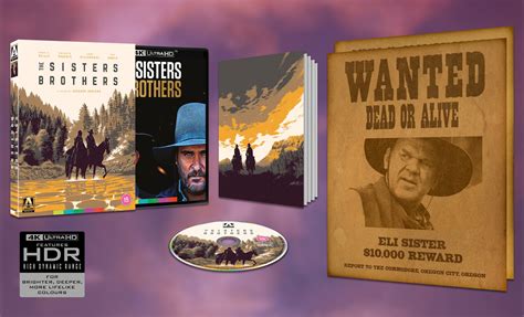 The Sisters Brothers 4k Uhd Limited Edition Arrow Video Uk Hi