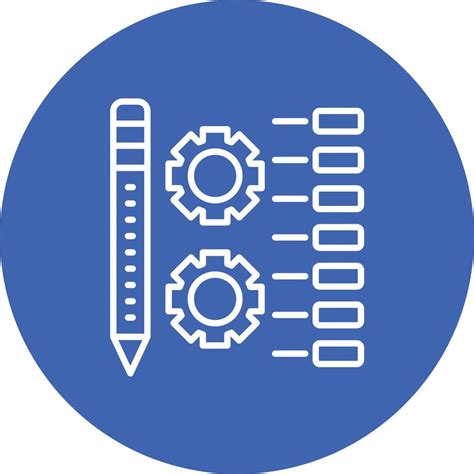 Development Plan Line Circle Background Icon 17717829 Vector Art At