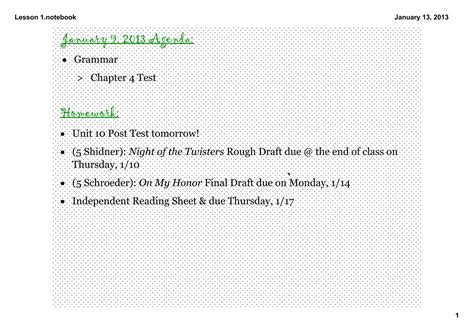 Unit 5 Lesson 1 Ppt