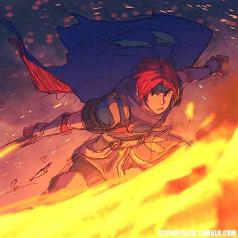 Roy On Deviantart Fire Emblem Roy Fire