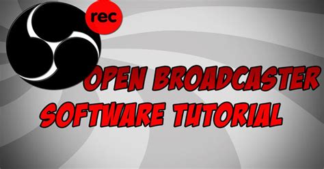 How To Install The Open Broadcaster Screen Recording