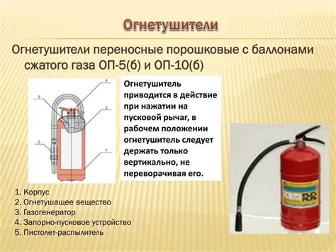 Схема порошкового огнетушителя оп 5 59 фото - wForm.ru