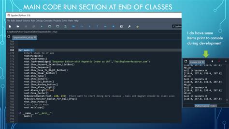 Python Sequence Editor Example Test Engineers Resource