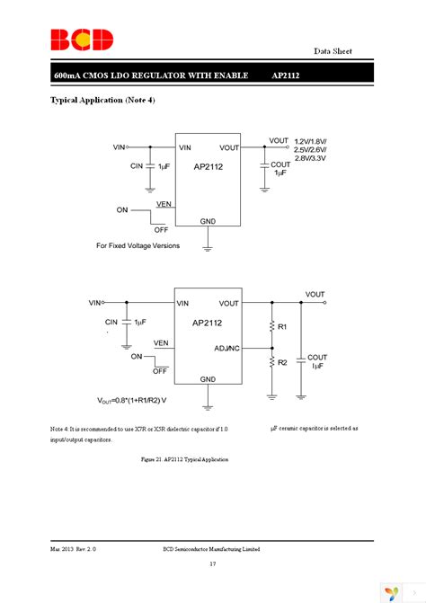 Ap2112k 3 3trg1 Datasheet Pdf Download 2 21 Page Diodes Incorporated