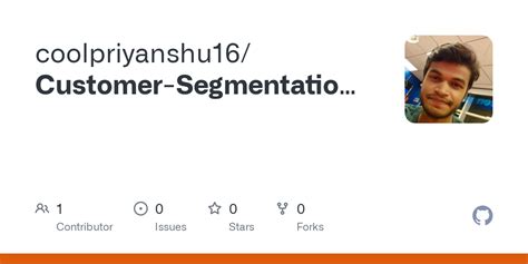 Github Coolpriyanshu16 Customer Segmentation Using Kmeans