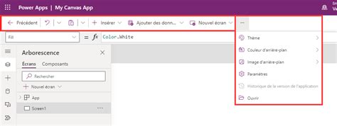 Pr Sentation De Power Apps Studio Power Apps Microsoft Learn